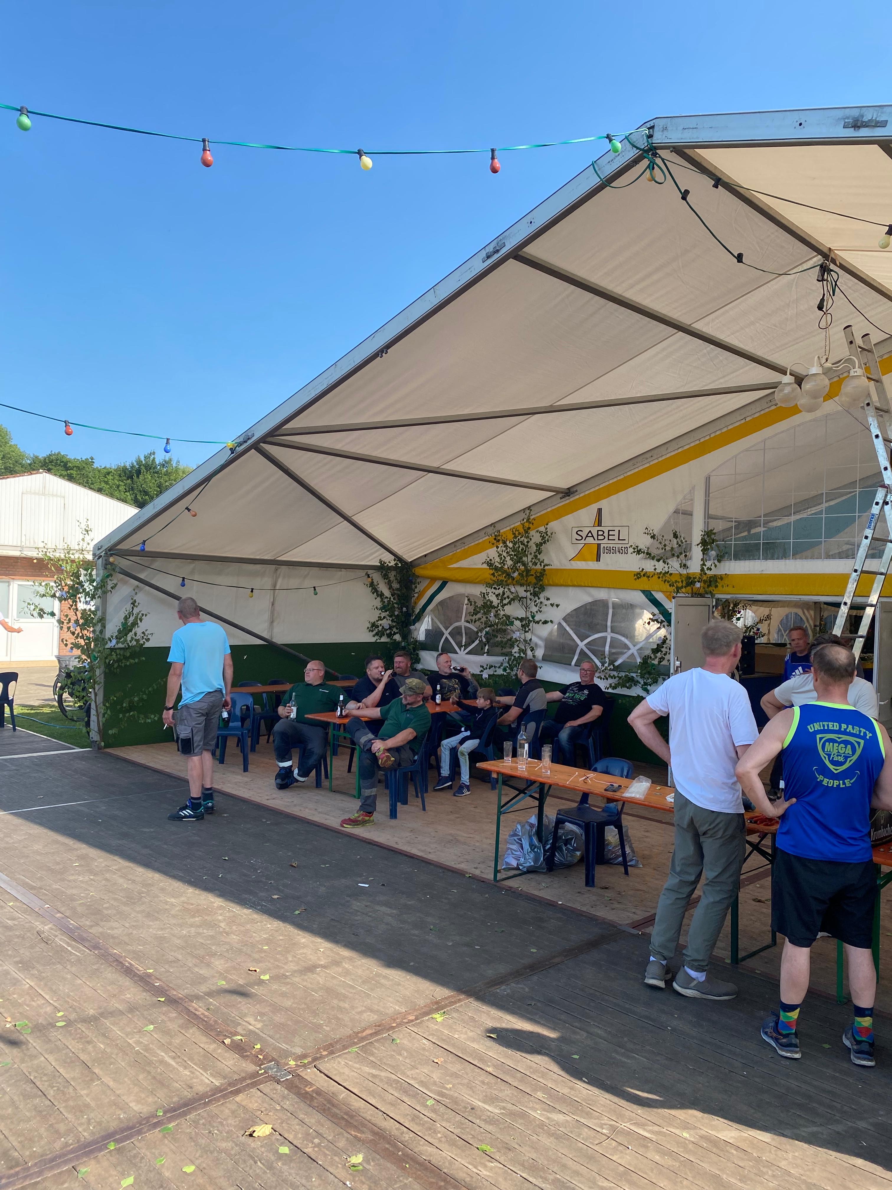Schützenverein Rodde Aufbau Festplatz 2025